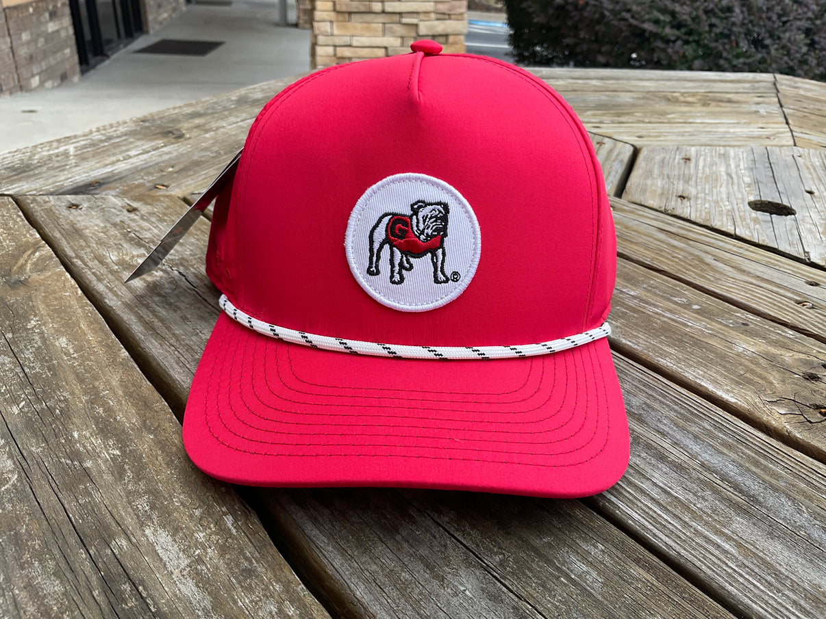 Pukka UGA Standing Dawg White Rope Red Hat – The Fan Zone